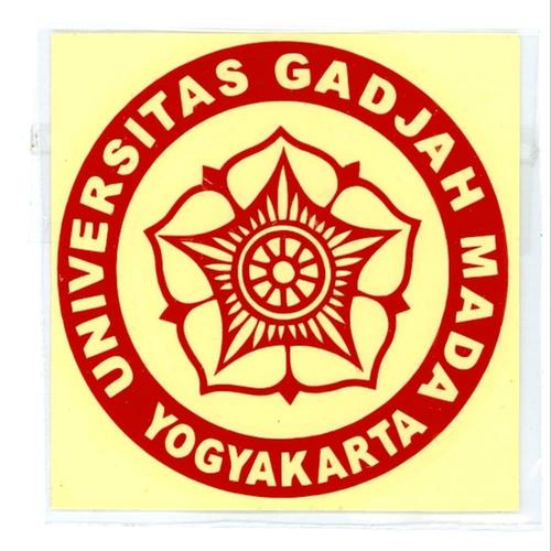 Jual Sticker Cutting Logo UGM Yogyakarta - Kab. Bekasi - stikerMuhammad ...