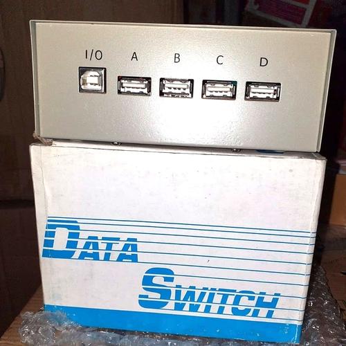 Jual Data switch auto switch printer 4 port/4bpprt auto sharing ...