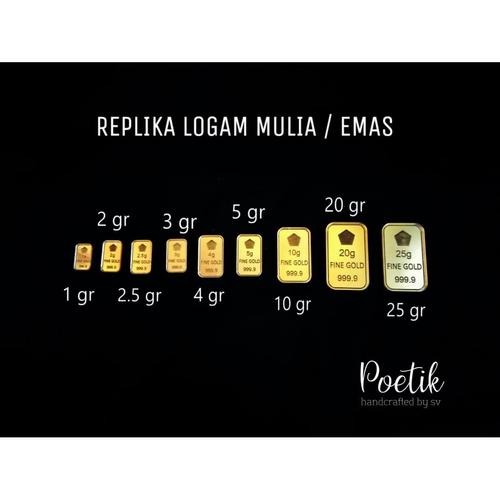 Jual Replika logam mulia emas untuk mahar atau seserahan - 20 - Kota ...