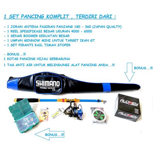 Jual SET PANCING LAUT KOMPLIT DENGAN JORAN ANTENA JAPAN STYLE - Jakarta Pusat - Toko Mutyara ...