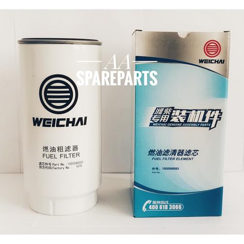 Jual Fuel Filter Merk WEICHAI Part No.1000588583 atau 612600081335 ...