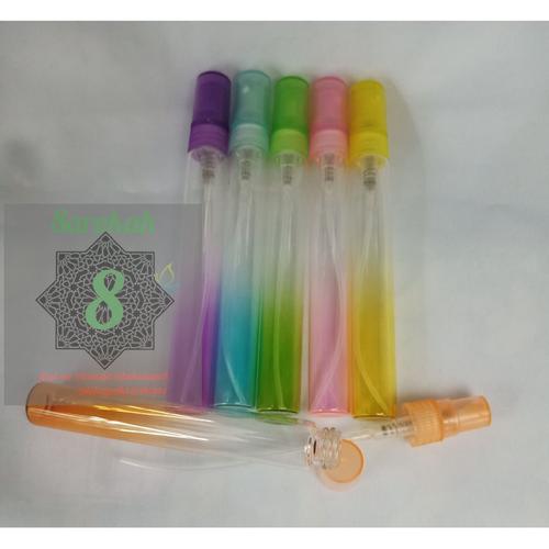 Jual Botol Stik Parfum 10 Ml Pen Spray Decant Travel Size Gradasi Warna ...