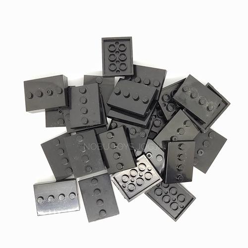 Jual STANDARD 3X4 MINIFIGURE BASE PLATE BLACK BLOCK PART BRICK CUSTOM ...