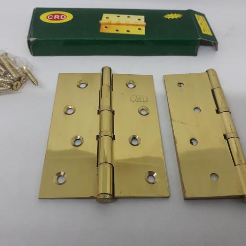 Jual Engsel kuningan asli 4 inch untuk pintu jendela lemari dll solid ...