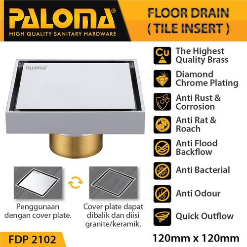 Jual Floor Drain Paloma FDP 2102 Lubang Saringan Air Lantai Mandi Avur ...