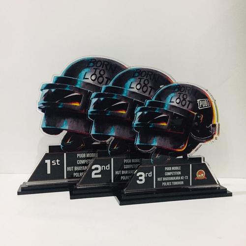 Jual Piala PUBG, Medali PUBG. Plakat PUBG Trophy PUBG TER-MEWAH ...