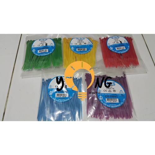 Jual Kabel Ties / Kabel Tis / KSS / CV-100-WARNA / CV100 WARNA / 100x2.5 - Kuning - Jakarta ...