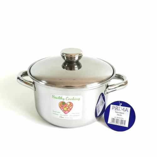 Jual Panci Bima Prima Saucepot 16 Cm Stainless steel B2007016 / B200716 ...