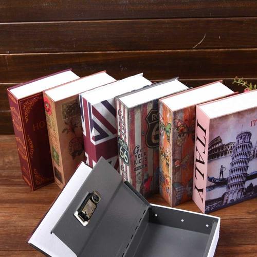 Jual Brankas Mini Safety Box Hidden Storage Model Buku Novel Password ...