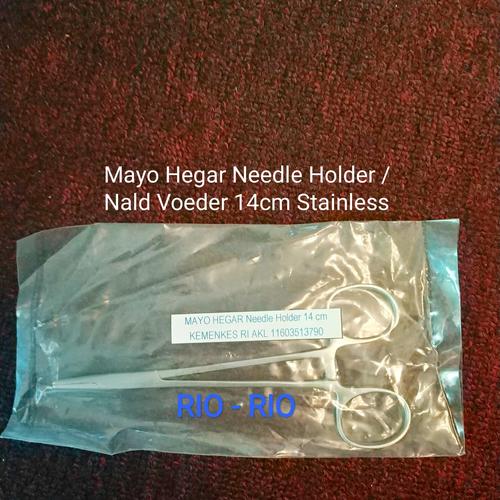 Jual Nald Voeder 14 Cm / Needle Holder 14 Cm / Nal Fuder / Nal Puder ...