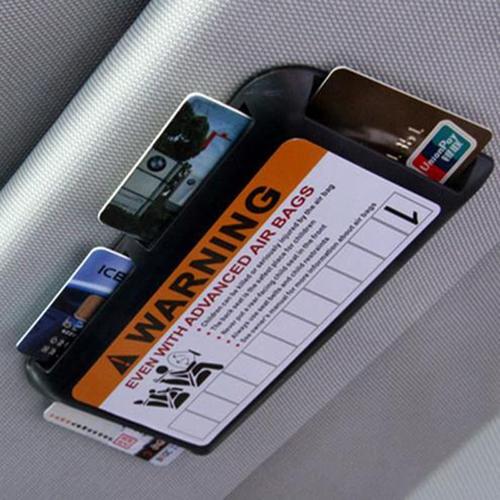 Jual Car Card Holder - Tempat Kartu Mobil Sun Visor - Car Organizer ...