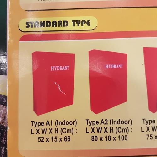 Jual BOX HYDRANT HIDRAN TYPE A2 PLAT 1.2MM UK 100X80X18CM. APAR HIDRAN ...