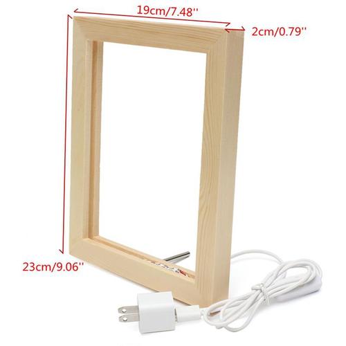 Jual DELTA KCASA fl-709 Lampu Malam LED Bentuk Bingkai Foto 3D ...