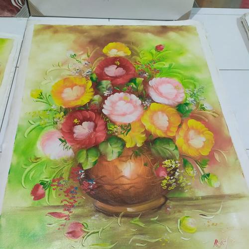 Jual Lukisan Bunga Mawar Palet - Kab. Gianyar - Ari Lestawan | Tokopedia