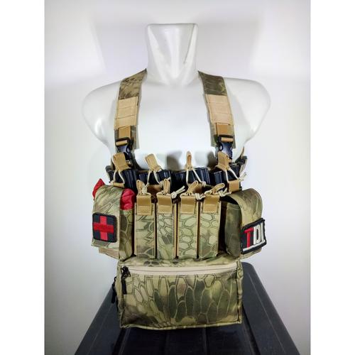 Jual TDI D-TILU Chest Rig + SAK Dangler Pouch combo set - K Highlander ...