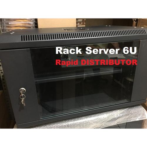Jual Rack Server 6U Wall Mount Close Rack Single Door 6 U - Jakarta ...