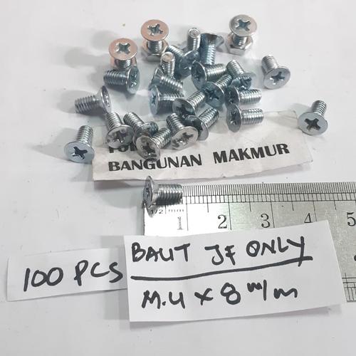 Jual Baut Putih M4x8 JF4x8 per 100 pcs - Jakarta Selatan - toko ...