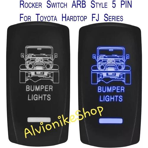 Jual DRL Rocker Switch Toyota Hard Top Land Cruiser FJ Series ARB Style ...