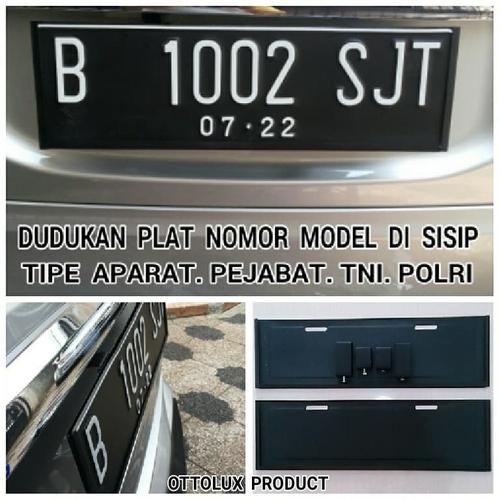 Jual Dudukan Plat Nomor model sisip mdl : Tni, PolRi - Jakarta Selatan ...