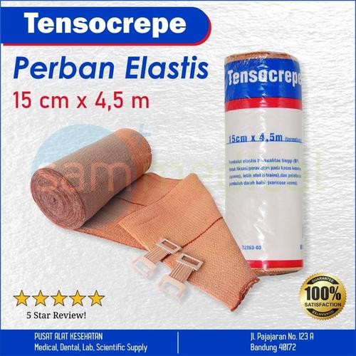 Jual BSN Tensocrepe 6 inci (15cm X 4.5 M) Perban Elastis/Verban @ROLL ...