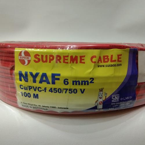 Jual kabel NYAF 6 mm supreme - kuning-hijau - Jakarta Barat ...