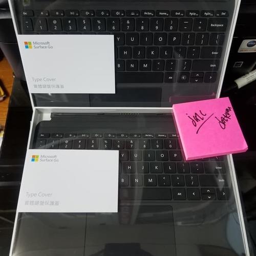 Jual Microsoft Surface GO 2 Keyboard Type Cover Black Original New 2020 ...