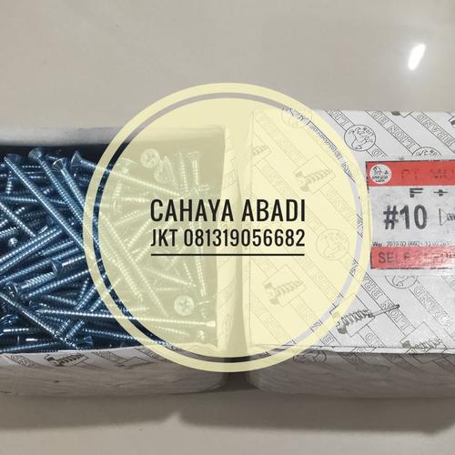 Jual SKRUP / SEKRUP / SCREW TAPPING Putih 10X3" PCS - Jakarta Pusat ...