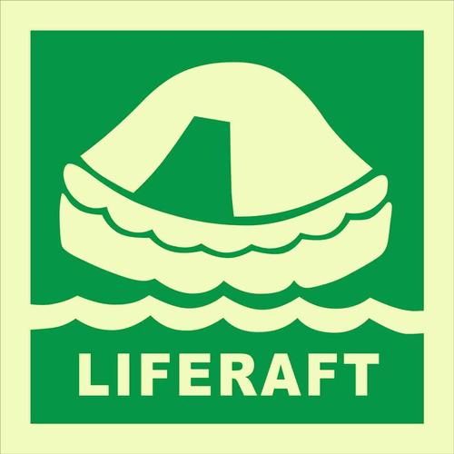 Jual imo simbol liferaft, imo sign, imo symbol, safety sign - Kota ...