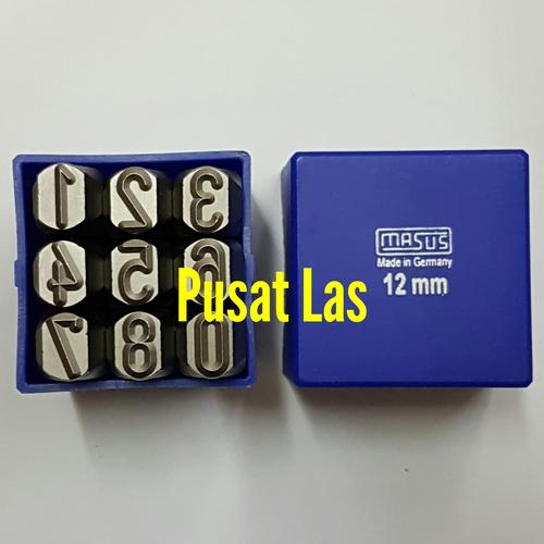 Jual Angka Ketok 12mm / Nomor Number Stamp Punch Figure 12 mm MASUS ...