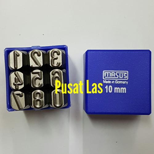 Jual Angka Ketok 10mm / Nomor Number Stamp Punch Figure 10 mm MASUS ...