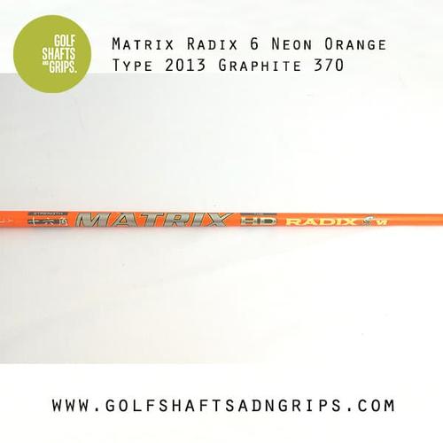 Jual Matrix Radix 6 Neon Orange Type 2013 Iron Shaft Graphite 370 - R ...