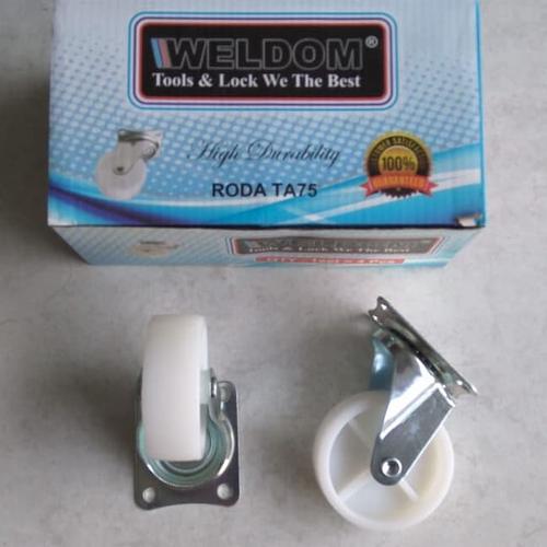 Jual Roda Nylon Hidup atau Putar 3 inch - Kota Bekasi - Senjaya ...
