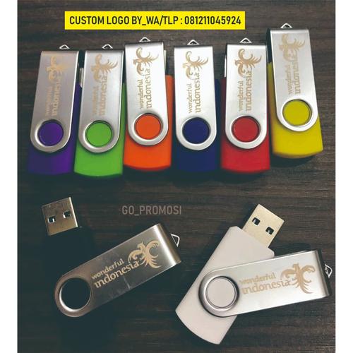 Jual Flashdisk custom logo/model swifel/promosi murah 4gb min 50pcs ...
