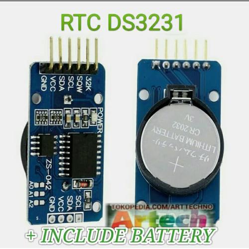Jual RTC DS3231SN CR2032 Arduino uno Raspberry pi DS3231 SN - Kota Bogor - Pro_techno | Tokopedia