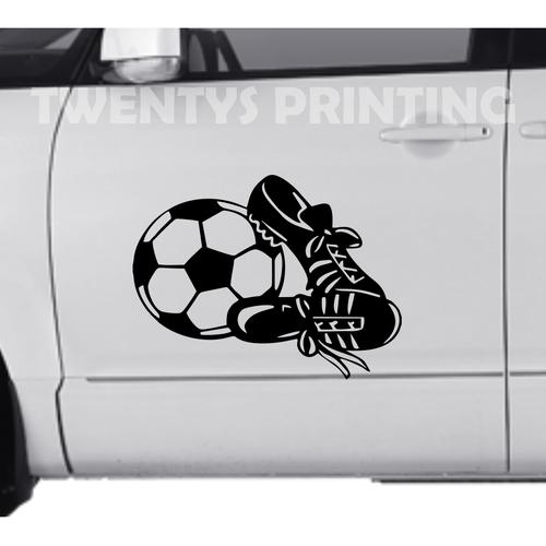 Jual STIKER FOOTBALL STIKER BODY MOBIL CUTTING STICKER - Kab. Garut ...