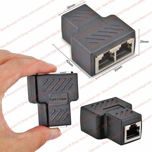 Jual RJ-45 LAN COUPLER Female Network Connector RJ45 Eth Network ...