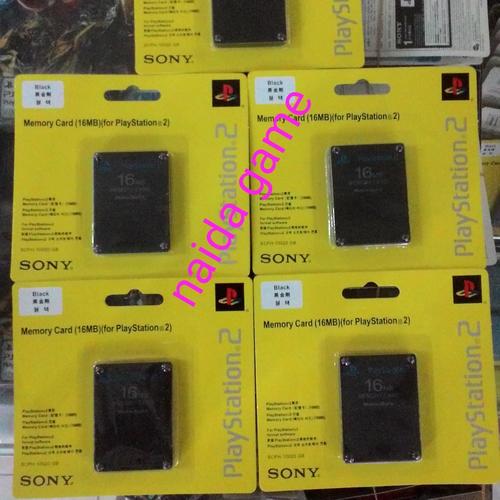 Jual MC PS2 16MB HITAM / MEMORY CARD FOR PS2 16MB - Kab. Bogor - NAIDA GAME_NEW | Tokopedia