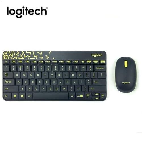 Jual KEYBOARD + MOUSE WIRELESS MINI LOGITECH MK240 - Putih - Kab ...
