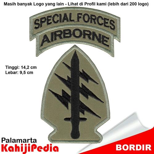 Jual Patch bordir emblem bordir badge special forces b - Kota Bandung ...