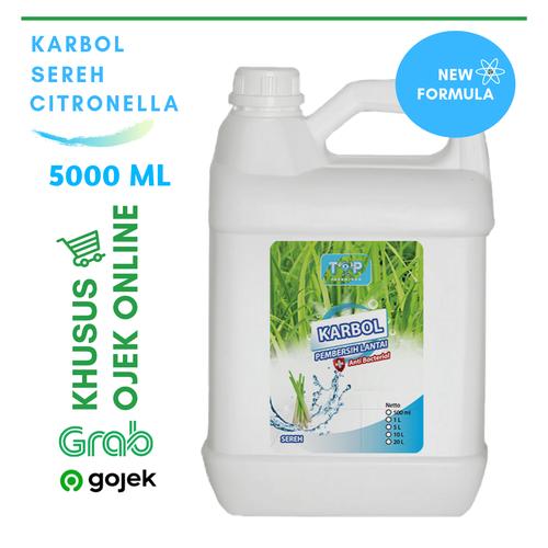 Jual KHUSUS GOSEND/GRAB KARBOL SEREH CAIR PREMIUM CITRONELLA OIL 5 ...