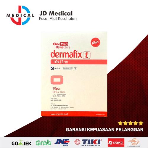 Jual Dermafix T 10 x 12 cm BOX isi 10 / Plester Luka bukan Hansaplast ...