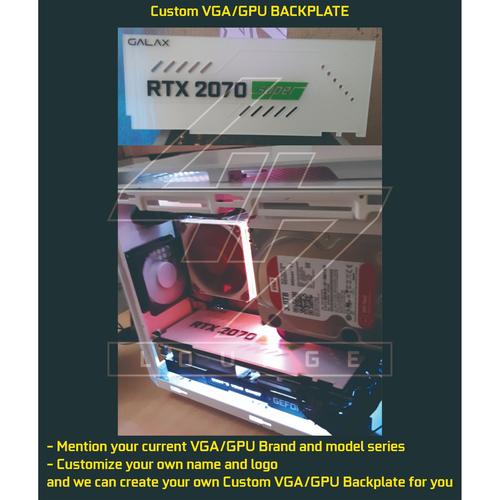 Jual VGA Backplate custom no LED - flat model - Kab. Bandung - Four ...