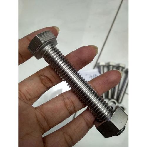 Jual baut mur stenlis diameter m 12 x 7 cm kunci 19 bolt hex sus 304 ...