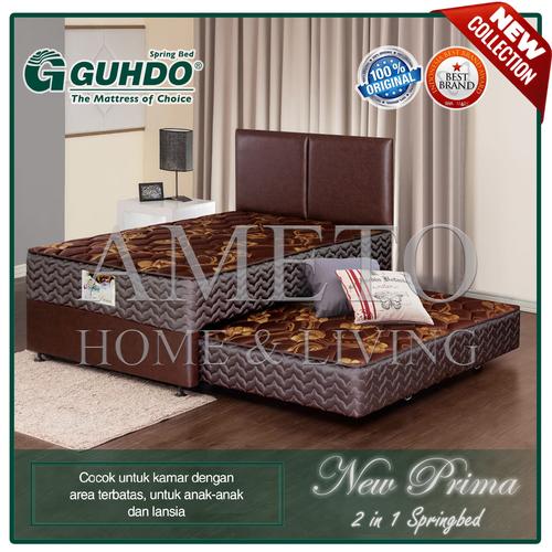 Jual Guhdo Spring Bed 2 in 1 New Prima - 100 x 200 - Atlantic Full Set ...