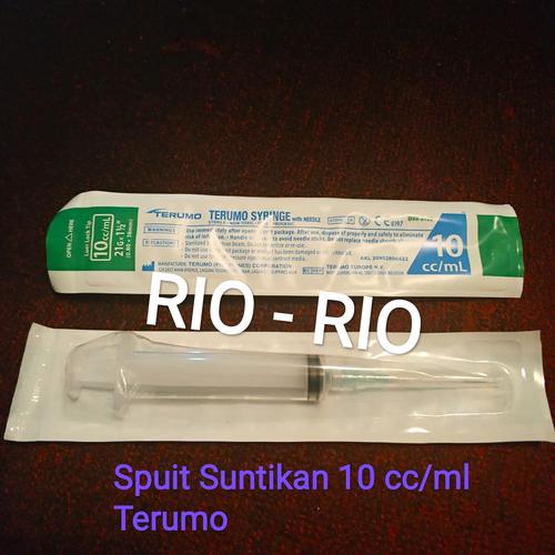 Jual Spuit / Syringe / Suntikan Terumo 10 cc/ml - Jakarta Selatan - Rio-Rio | Tokopedia