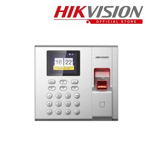 Promo DS-K1T8003MF Fingerprint Access Control Terminal with TCP/IP ...
