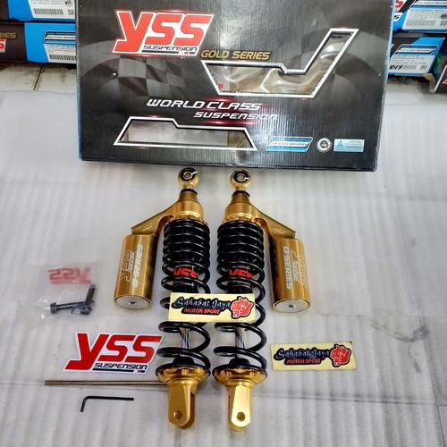 Jual Shock Tabung Yss New G-Plus Gold Series NMAX PCX 335MM Original YSS - Hitam Gold, 335MM ...