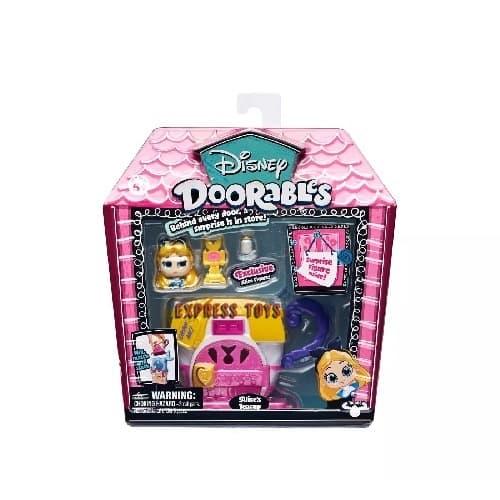 Jual Disney Doorables Mini Display Playset Alice Teacup Alice in ...