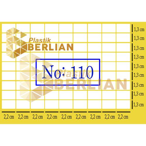 Jual Label 110 Sticker (810 label/pack) 2,1 x 1,7 cm - Kota Bandung ...