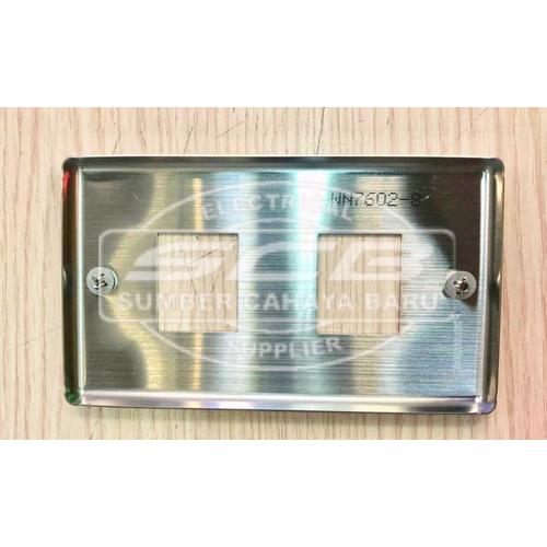 Jual Panasonic Frame Stainless 2 Gang WN7602-8 - Jakarta Barat - Cahaya ...